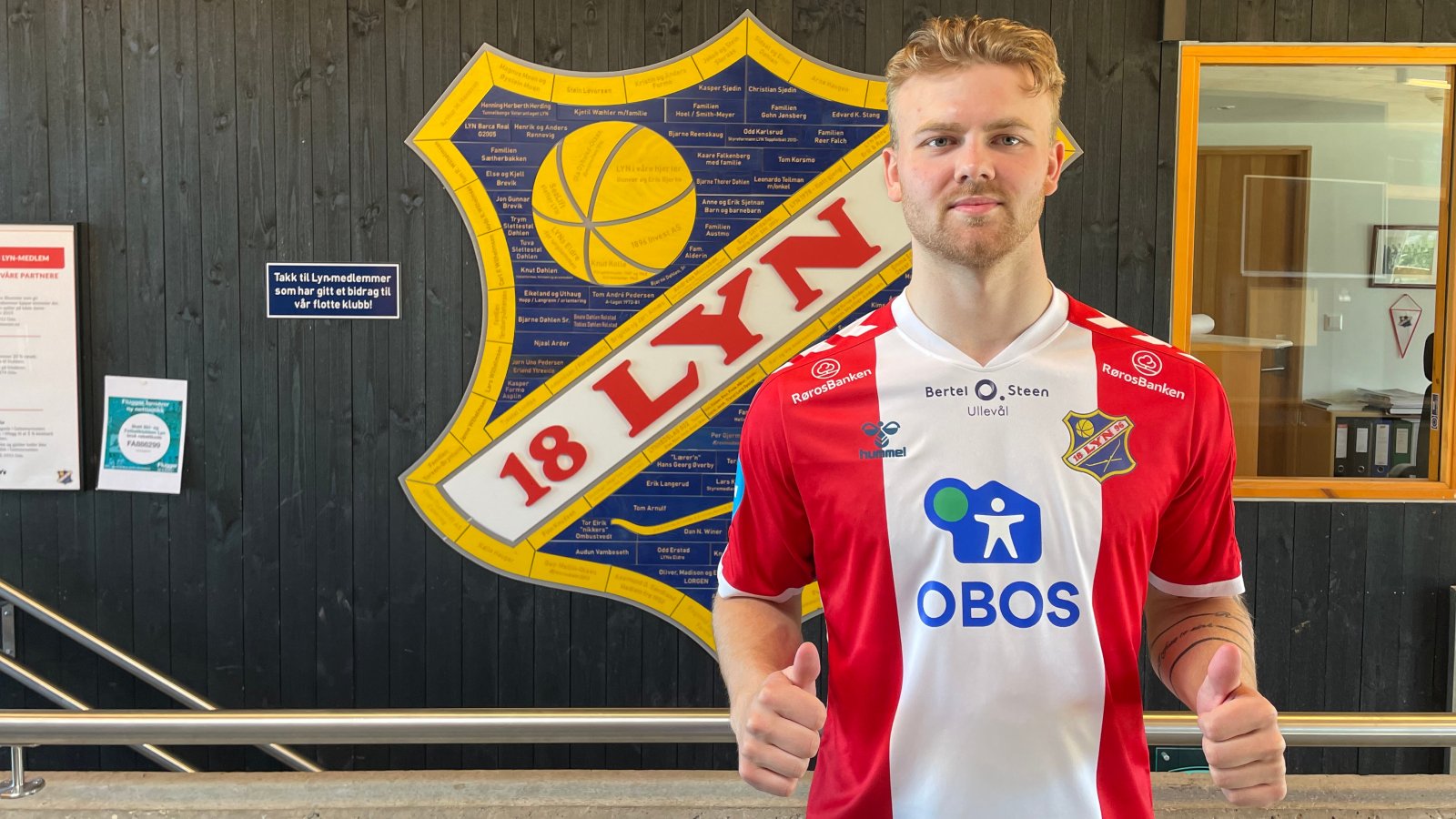 Vi har signert en ny midtbanespiller / Lyn 1896