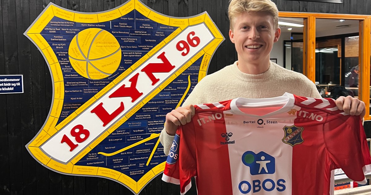 Alexander Rønning-Olsen signerer for Lyn! / Lyn 1896