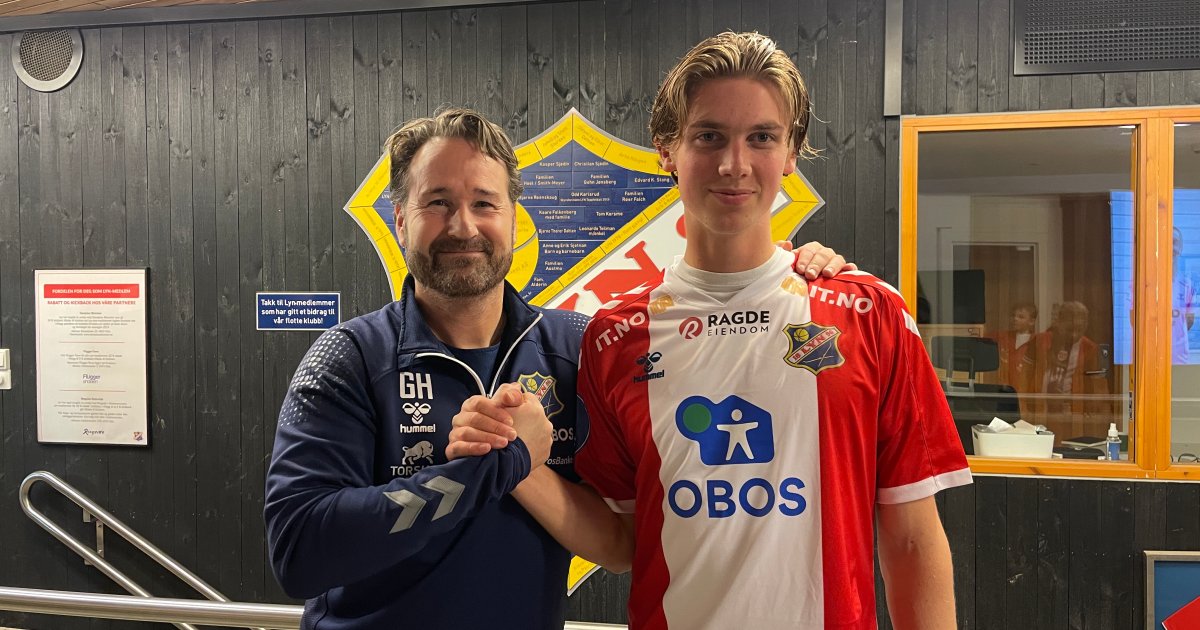 Brage Hylen forlenger kontrakten / Lyn 1896