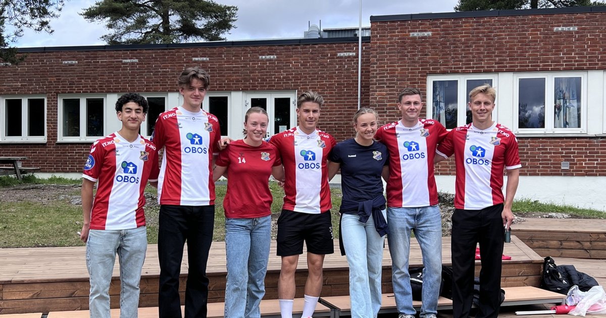 Skolebesøk hos Korsvoll / Lyn 1896